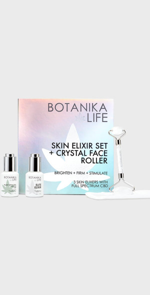 Botanika Life - Skin Elixir Set + Crystal Face Roller