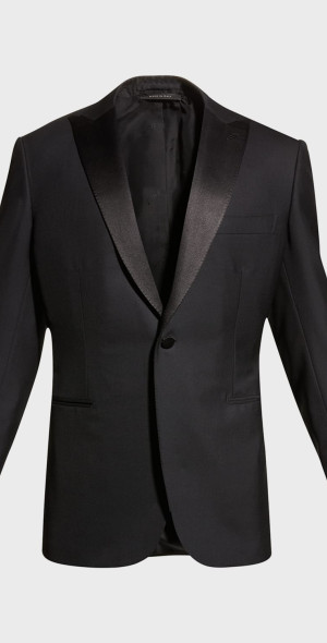 Brioni - Men's Solid Wool Tuxedo