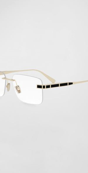 BVLGARI - Octo Rectangular Eyeglasses