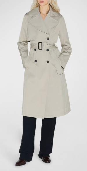 CALLAS Milano - Nina Belted Twill Trench Coat