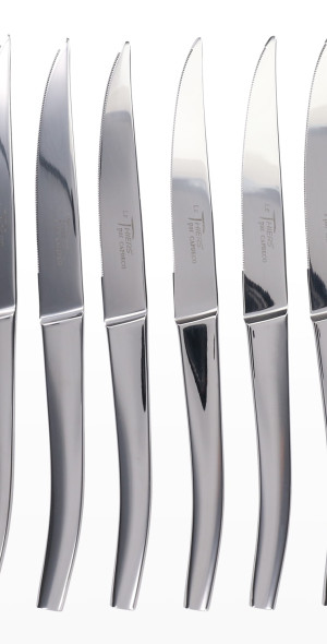 Capdeco - 6-Piece Thiers Shiny Steak Knives