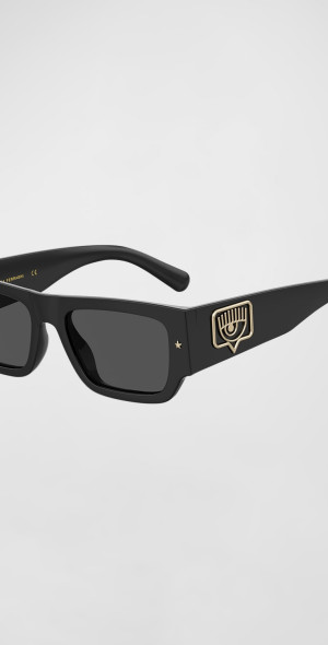 Chiara Ferragni - Logo Rectangle Propionate Sunglasses