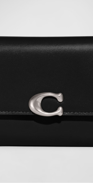 Coach - Bandit Trifold Calf Leather Wallet