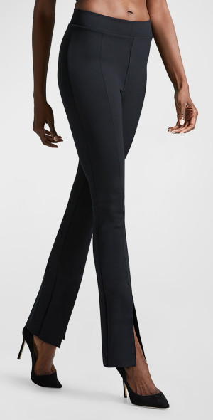 Commando - Neoprene High-Rise Split-Front Pants