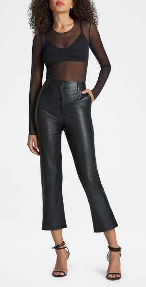 Commando - Sheer Mesh Long-Sleeve Tee