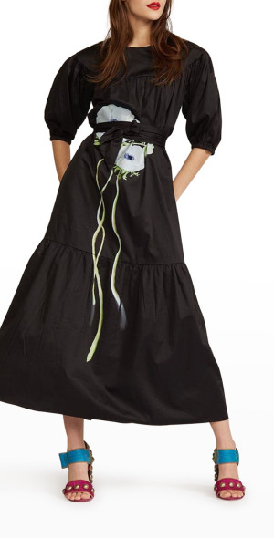 Cynthia Rowley - Papaver Poppy Maxi Dress