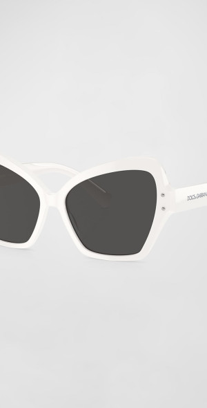 Dolce & Gabbana - Sharp Acetate Butterfly Sunglasses