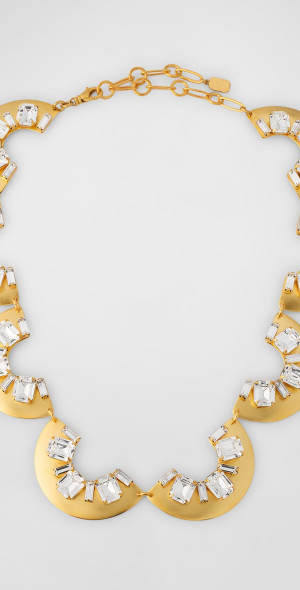 Elizabeth Cole - Bernice Crystal Necklace