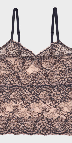 Else - Farah Sheer Floral Lace Cami