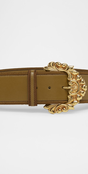 Etro - Leather Maxi Belt