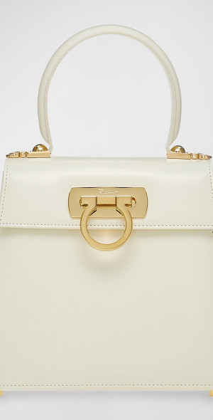 FERRAGAMO - Iconic Gancini Logo Tote Bag