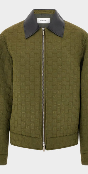 Ferragamo - Men's Monogram Jacquard Jacket