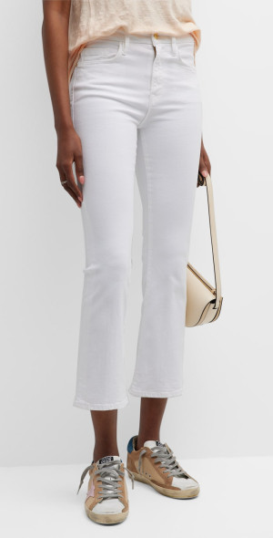 FRAME - Le Crop Mini Boot-Cut Jeans