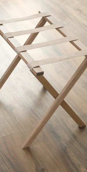 Gate House Furniture - Greek Key Luggage Rack