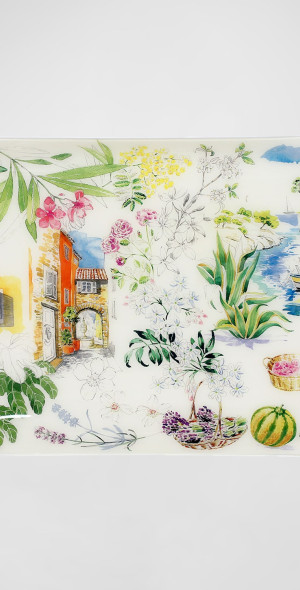 Gien - Provence Acrylic Serving Tray