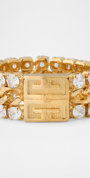 Givenchy - 4G Crystal Statement Ring