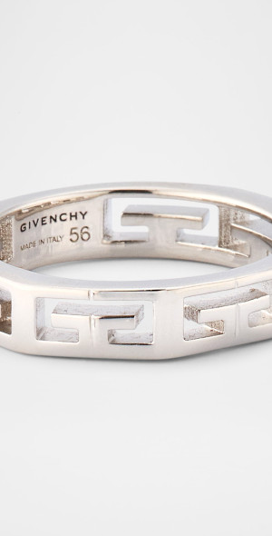 Givenchy - Men's 2G Silvery Ring