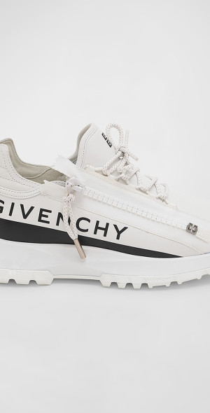 Givenchy - Spectre Leather Zip Runner Sneakers