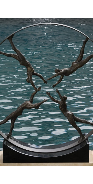 Global Views - Reaching For Center Sculpture