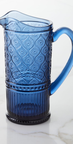Godinger - Blue Claro Pitcher