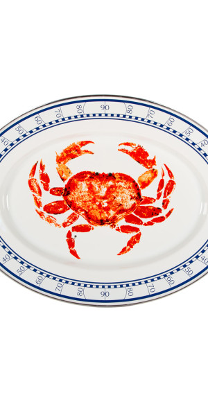 Golden Rabbit - Crab House Oval Platter
