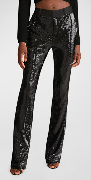 Halston - Davon Sequined Pants