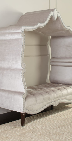 Haute House - Antoinette Hooded Bench