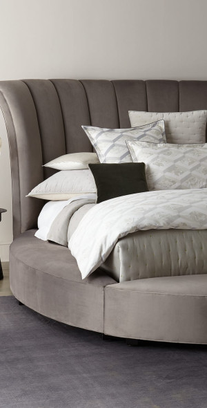 Haute House - Katya Round Queen Platform Bed