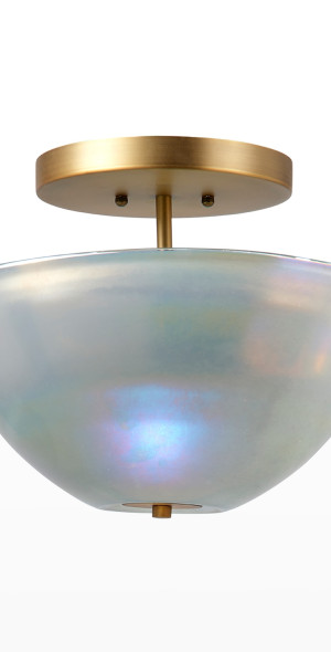 Jamie Young - Vapor Bowl Semi-Flush Mount Light