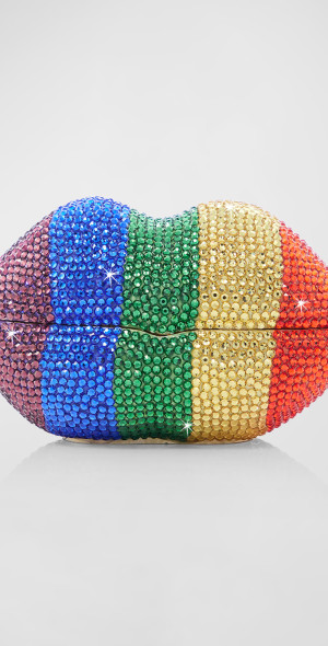 Jay Strongwater - Rainbow Lip Box