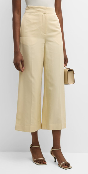 Joseph - Thurlow High-Rise Wide-Leg Trousers