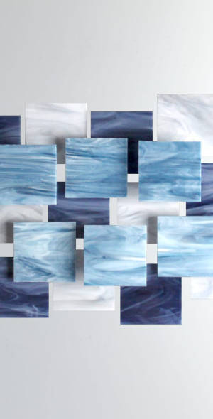 Karo Studios - Arctic Glass Wall Sculpture