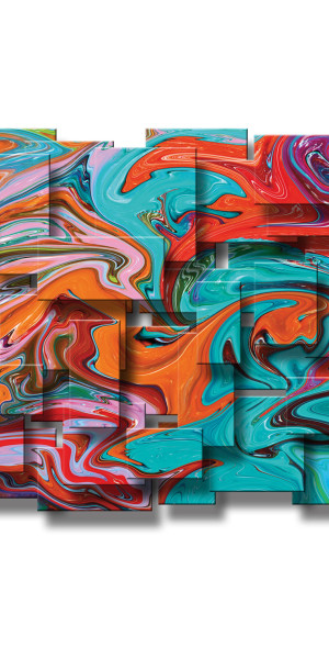 Karo Studios - "Joy" Wall Sculpture