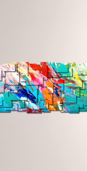 Karo Studios - "Palette II" Wall Sculpture