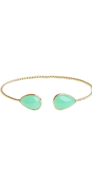 Kastel Jewelry - Apollonia 14K Yellow Gold Coral Flex Bracelet