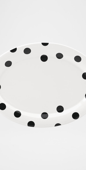 kate spade new york - deco dot platter 14.0