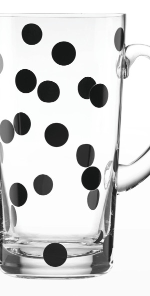 kate spade new york - glass deco dot pitcher