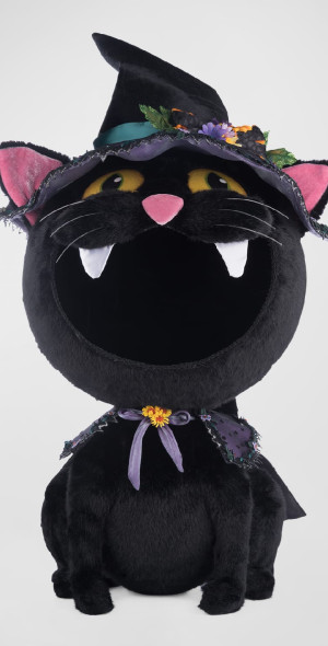 Katherine's Collection - Black Cat Candy Container