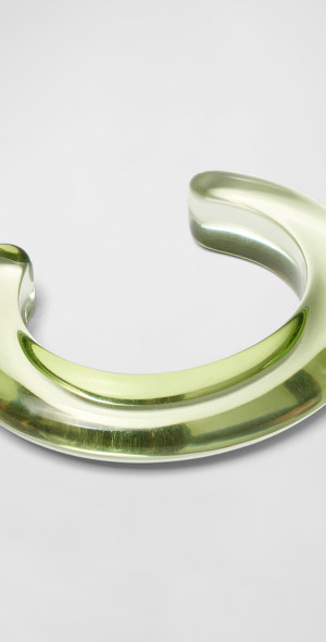 Lizzie Fortunato - RIDGE CUFF IN LIME