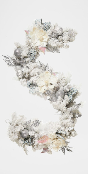 MacKenzie-Childs - Crystal Palace Illuminated White Garland