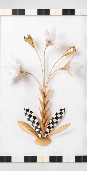 MacKenzie-Childs - Marquee Lily Wall Art