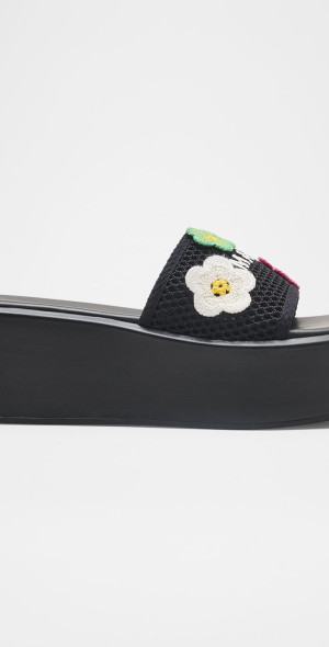 Marc Jacobs - The Platform Daisy Crochet Sandals