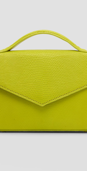 Maria Oliver - Julia Mini Lizard Top-Handle Bag