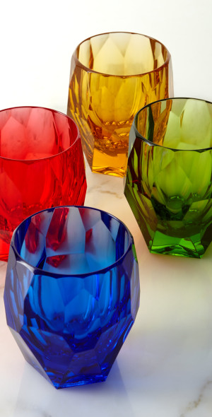 Mario Luca Giusti - Rainbow Milly Glasses, Set of 4