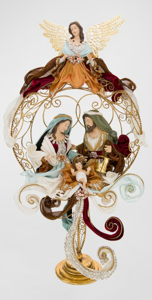 Mark Roberts - Grand Angelic Pedestal Nativity