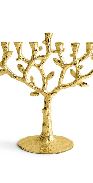 Michael Aram - Tree of Life Gold Menorah