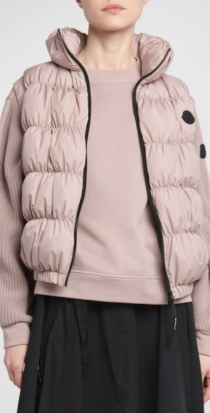 Moncler - Apriate Ruched Puffer Vest