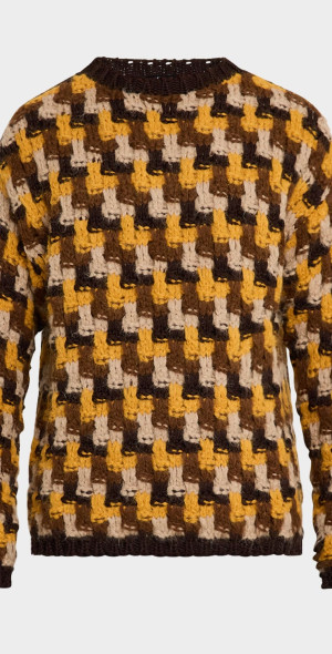 Moncler Grenoble - Men's Multi-Check Knit Sweater