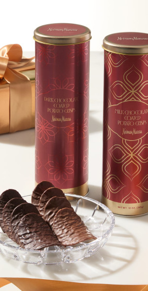 Neiman Marcus - Dark & Milk Chocolate Potato Crisp Duo