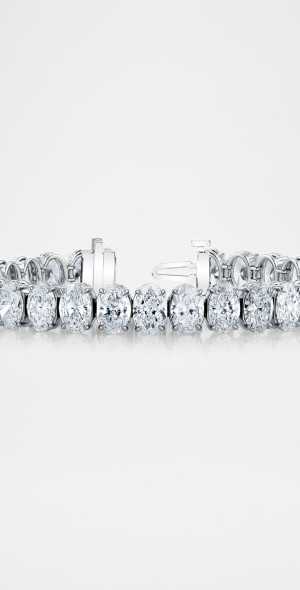 Neiman Marcus Diamonds - x Danielle Klein 18K Gold North-South Oval-Cut ...